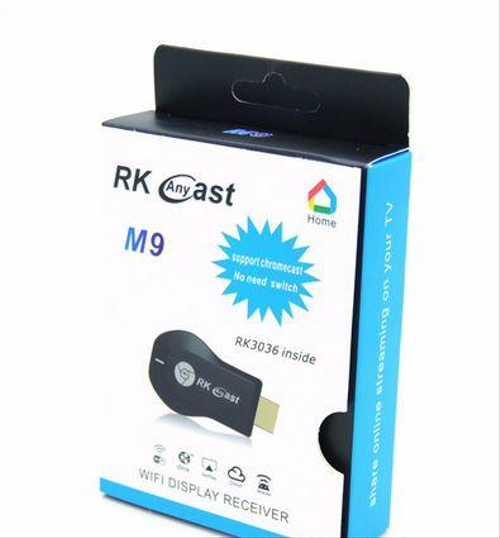 Wi-fi ресивер для тв anycast M9