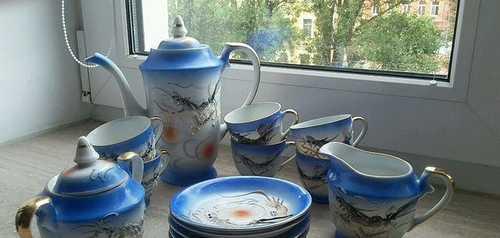 Кофейный фарфоровый сервиз