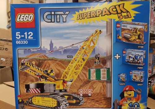 Конструктор Lego City 66330 Pack Стройка