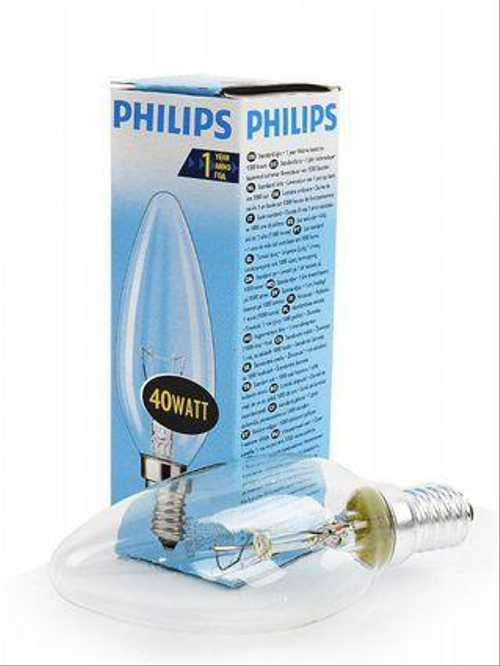 Лампы накаливания philips