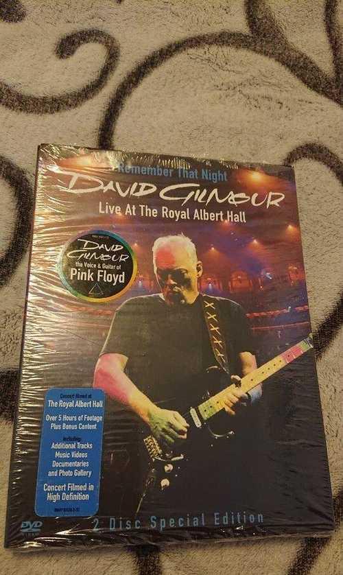 David Gilmour live AT the royal albert hall 2xDVD