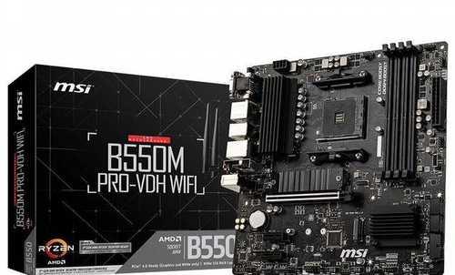 Материнская плата MSI B550M PRO-VDH wifi