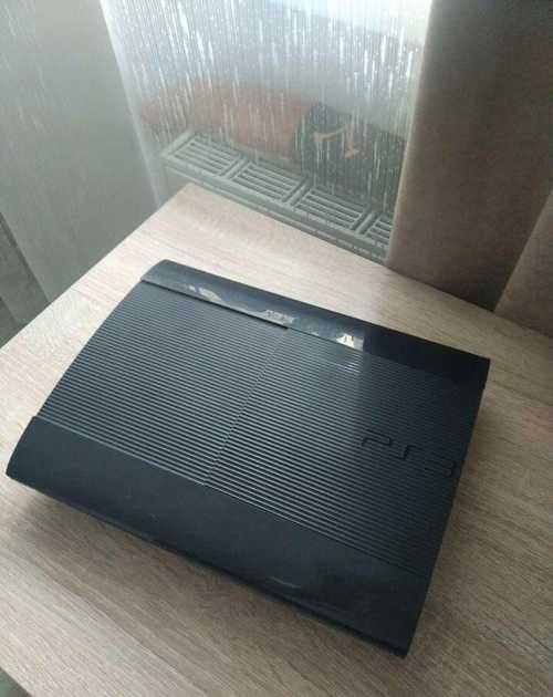 PS3 superslim 500gb 30+ игр (GTA V,mortal kombat)