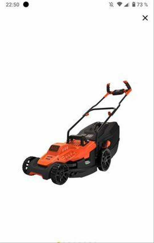 Газонокосилка black+decker bemw471BH