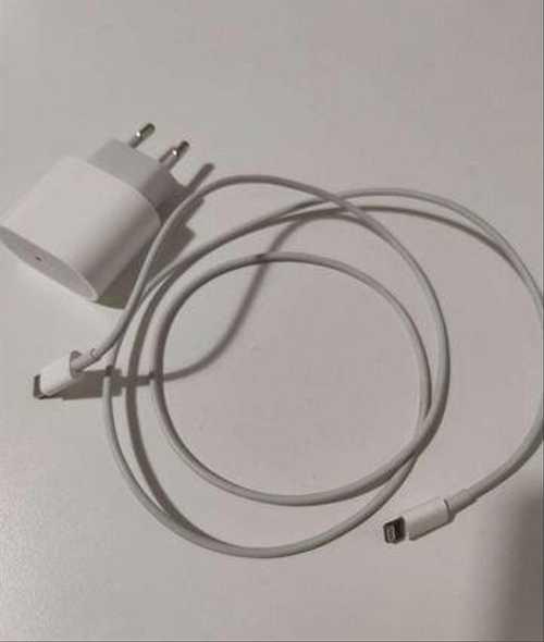 Быстрая зарядкa Apple 20W Блок+кабель оригинал