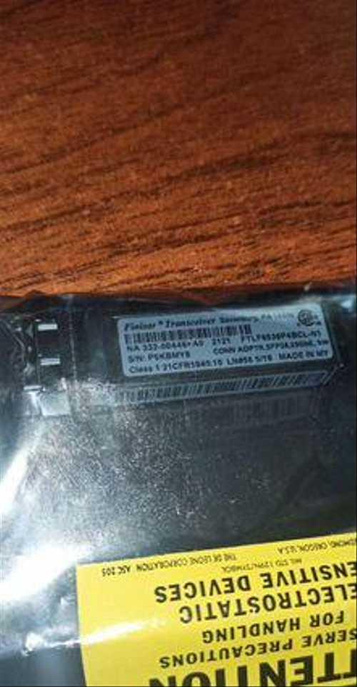 Finisar ftlf8538p4bcl-n1 25gb sfp lc модуль