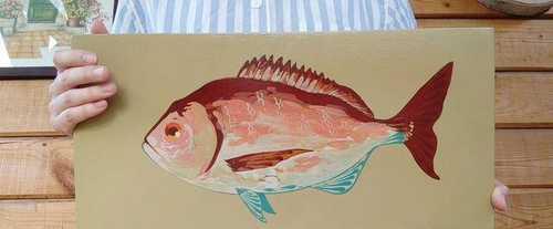Настенное панно Рыба