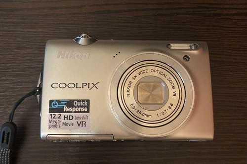 Компактный фотоаппарат nokon coolpix s5100
