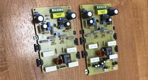 Плата усилителя на mosfit