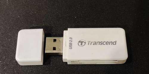 USB картридер Transcend micro SD