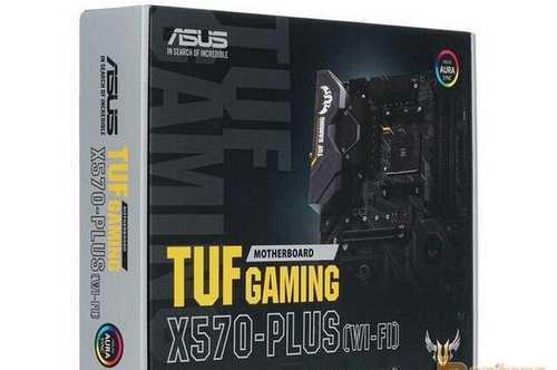 Материнская плата AM4 Asus X570-Plus Tuf Gaming (B