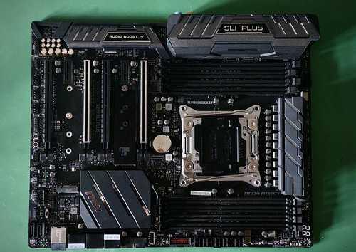 Материнская плата MSI X299 SLI plus LGA2066
