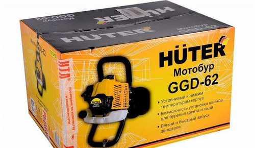Мотобур Huter GGD-62(3,2л.с,2400 Вт)