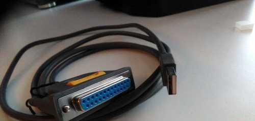 Кабель для принтера USB DB25