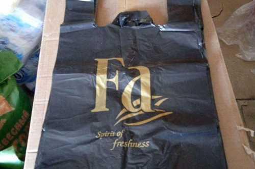 Пакет Майка Черный 30х55