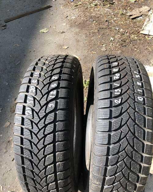 Пара зимних 215/70 R16 Lassa Competus Winter