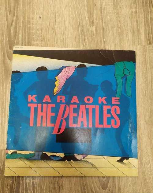 Пластинка (винил).The Beatles Karaoke 1982 г