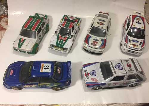 Lancia, Ford, fiat, Subaru - 1/24 rally