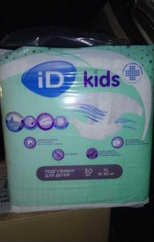 Подгузники ID kids, 15-30 кг