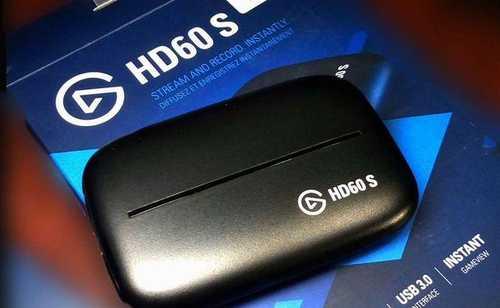 Карта видеозахвата elgato hd60 s + hdmi сплиттер