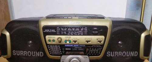 Магнитофон с радио Sharp WQ-740w