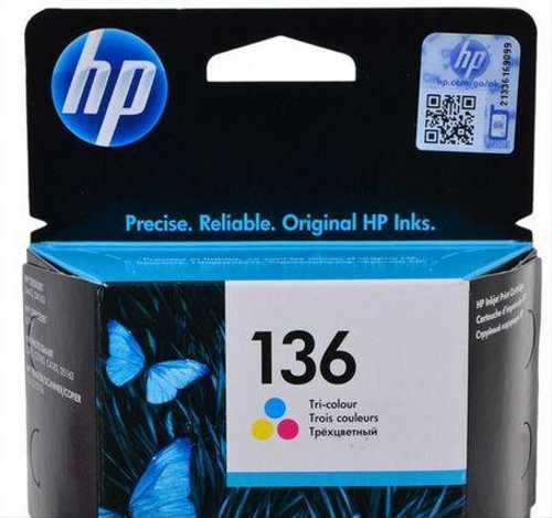 Картридж HP 136 C9361HE Цветной оригинальный