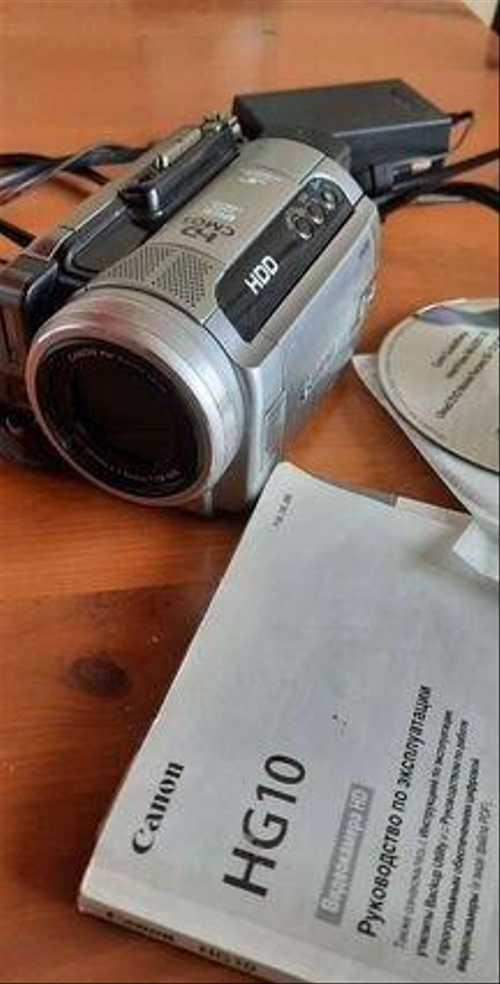 Видеокамера canon HG10