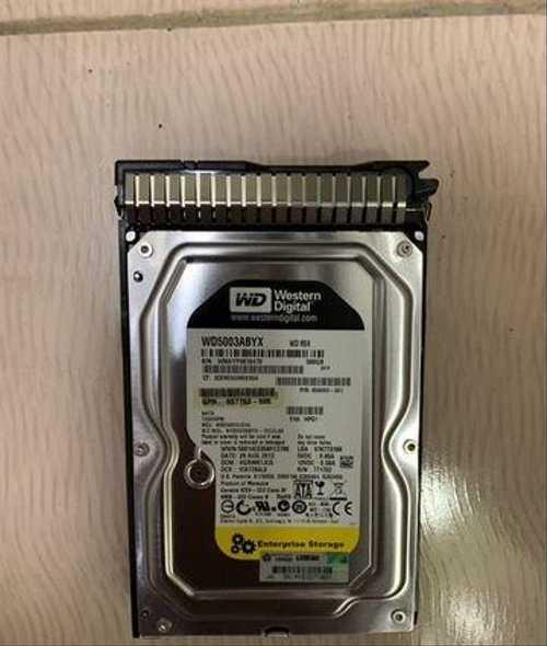 Жесткий диск HP 500GB 6G SATA 7.2K LFF (658071-B21