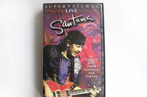 Видеокассета Santana Supernatural Live