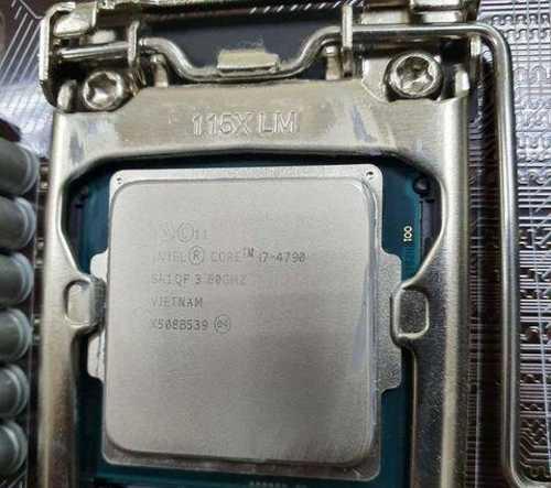 Процессор intel i7 4790 + asus h97-pro