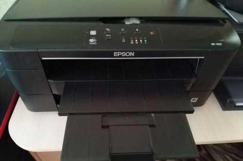 Цветной принтер А3 epson wf 7015
