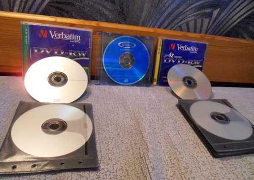 DVD+RW, DVD-RW б. у. (торг)
