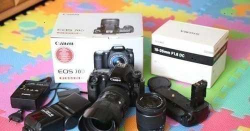 Фотик Canon EOS 70D Kit