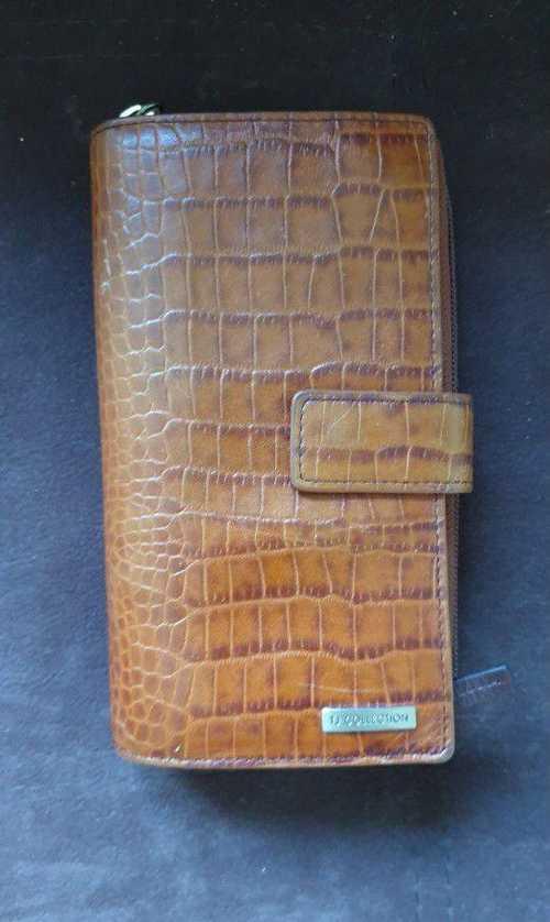 Кошелек TJ Collection кожа