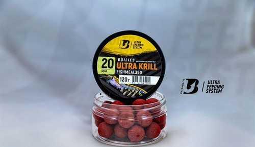 Бойлы насадочные ultrabaits fishmeal 20мм