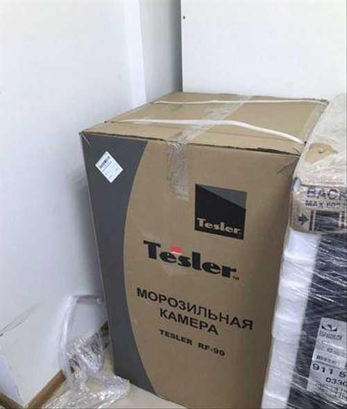 Новый Морозильный шкаф Tesler 4ящика 80л 84см