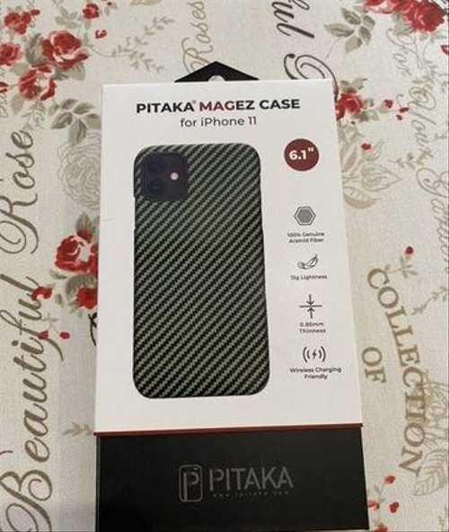 Супер чехол Pitaka для iPhone 11