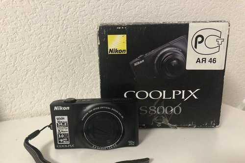 Фотоаппарат Nikon coolpix S8000