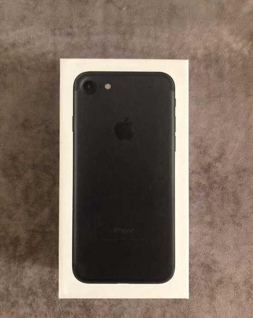 Коробка для iPhone 7, Black 32GB