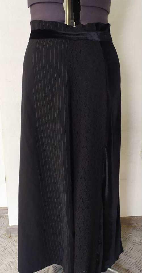 Юбка длинная, чёрная. Р 50-54