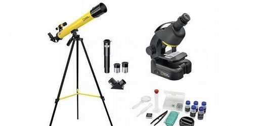 Набор микроскоп и телескоп Bresser