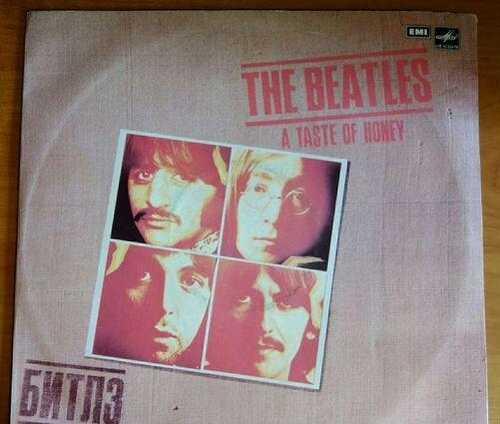 Грампластинка LP The beatles "Вкус мёда"