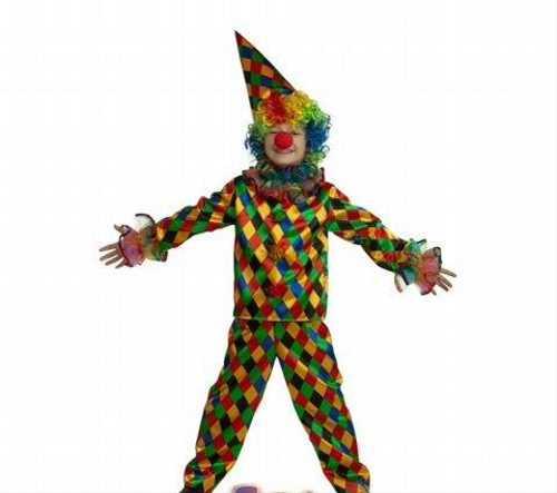 Карнавальный костюм Арлекино для мальчика 5-6 лет