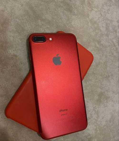 Телефон iPhone 7plus 128gb, red