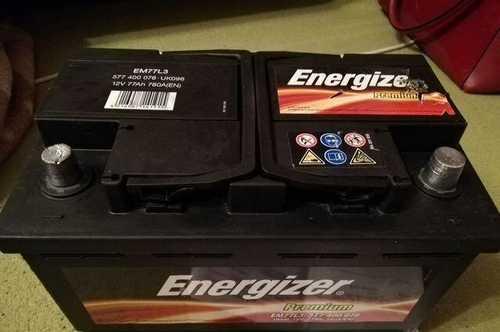 Аккумулятор Energizer Premium 12v 77Ah