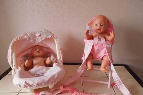 Baby Annabell и Baby born