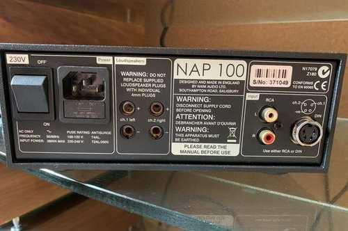 Усилитель мощности Naim Audio NAP 100