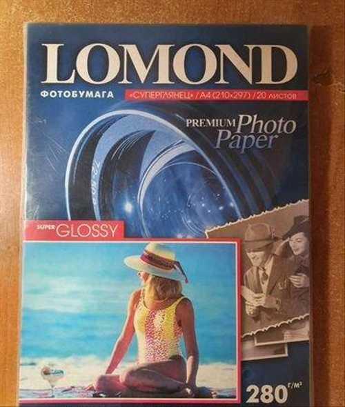 Фотобумага lomond