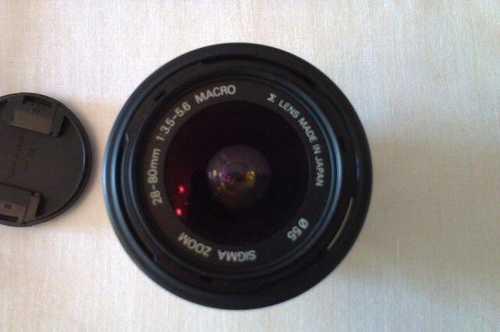 Sigma AF-MF zoom lens F 3.5-5.6