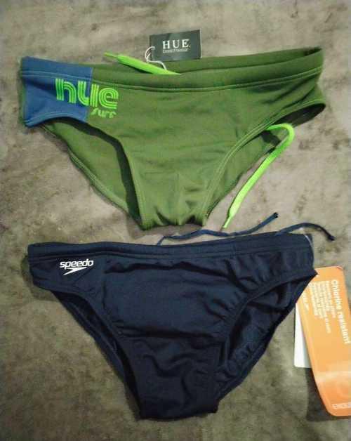 Плавки Speedo-XS/44 и Hue-S/46. Новые